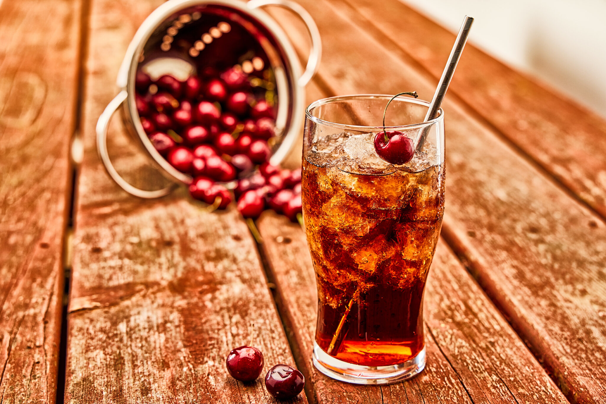 Cherry Moonshine Cocktail Recipes - Midnight Moon | All-American ...