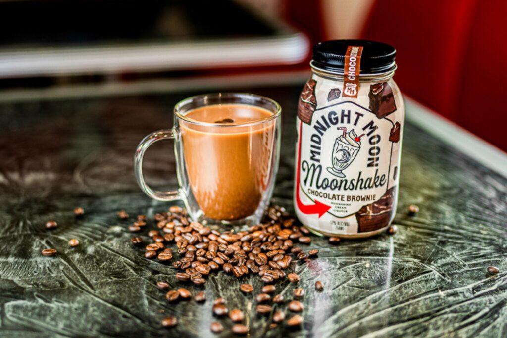 Chocolate Brownie Cream Liqueur Cocktails - Midnight Moon | All ...