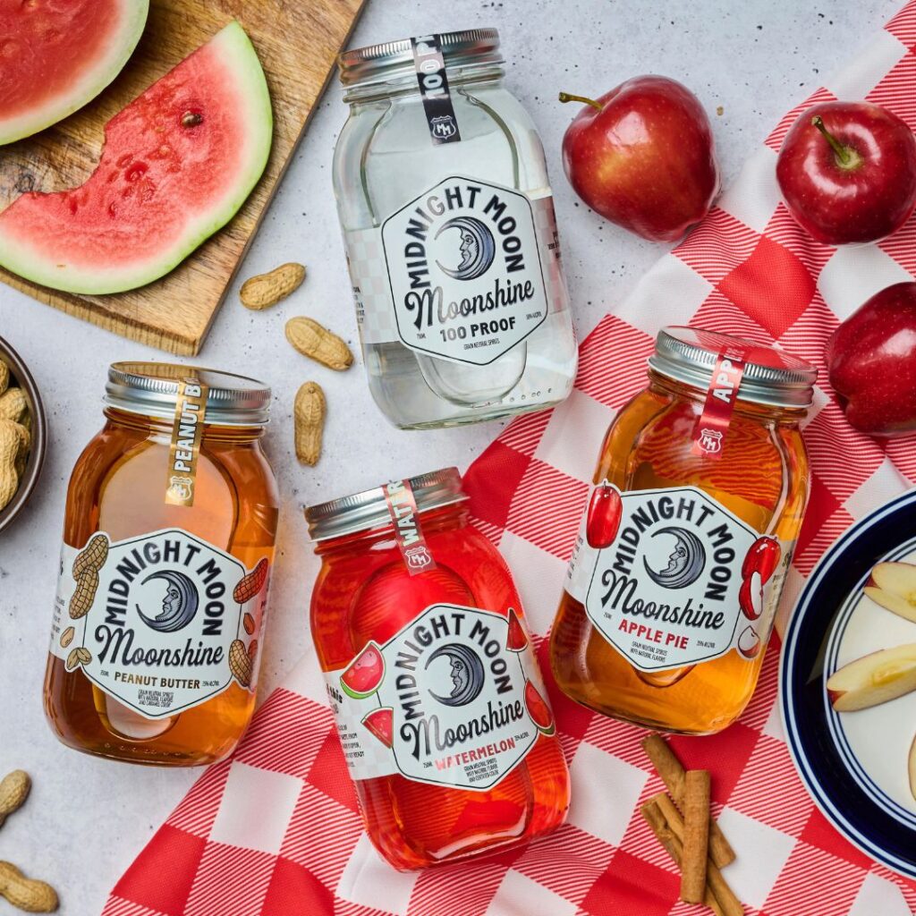 Midnight Moon | All-American Moonshine & Moonshake Cream Liqueurs